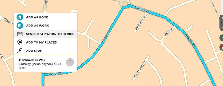 How to set up sat nav routes for driving tests and lessons