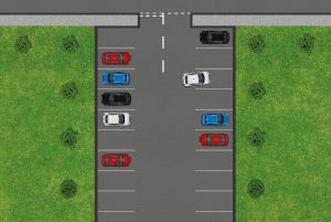 How do I drive forwards into a parking bay?-driveJohnson's